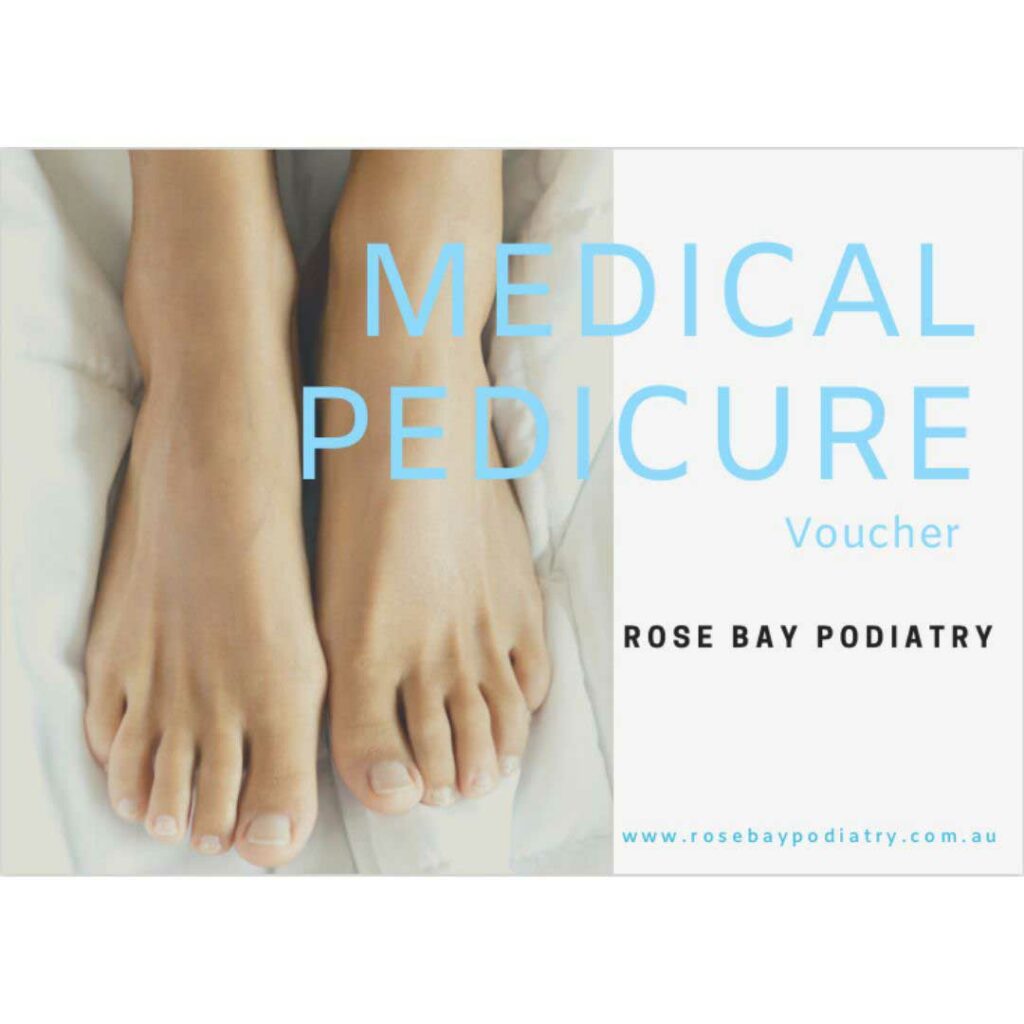 Medi Pedi Gift Voucher - Pamper Your Feet | Rose Bay Podiatry